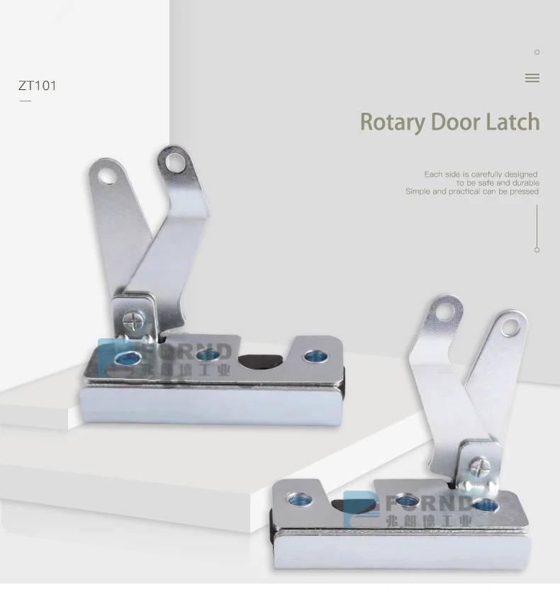 Rotary Door Latch for Vehicles - Secure & Concealed Lock