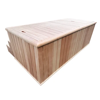 Large Ice Bath Tub With Stainless Steel Liner Cold Plunge Tub Person ...