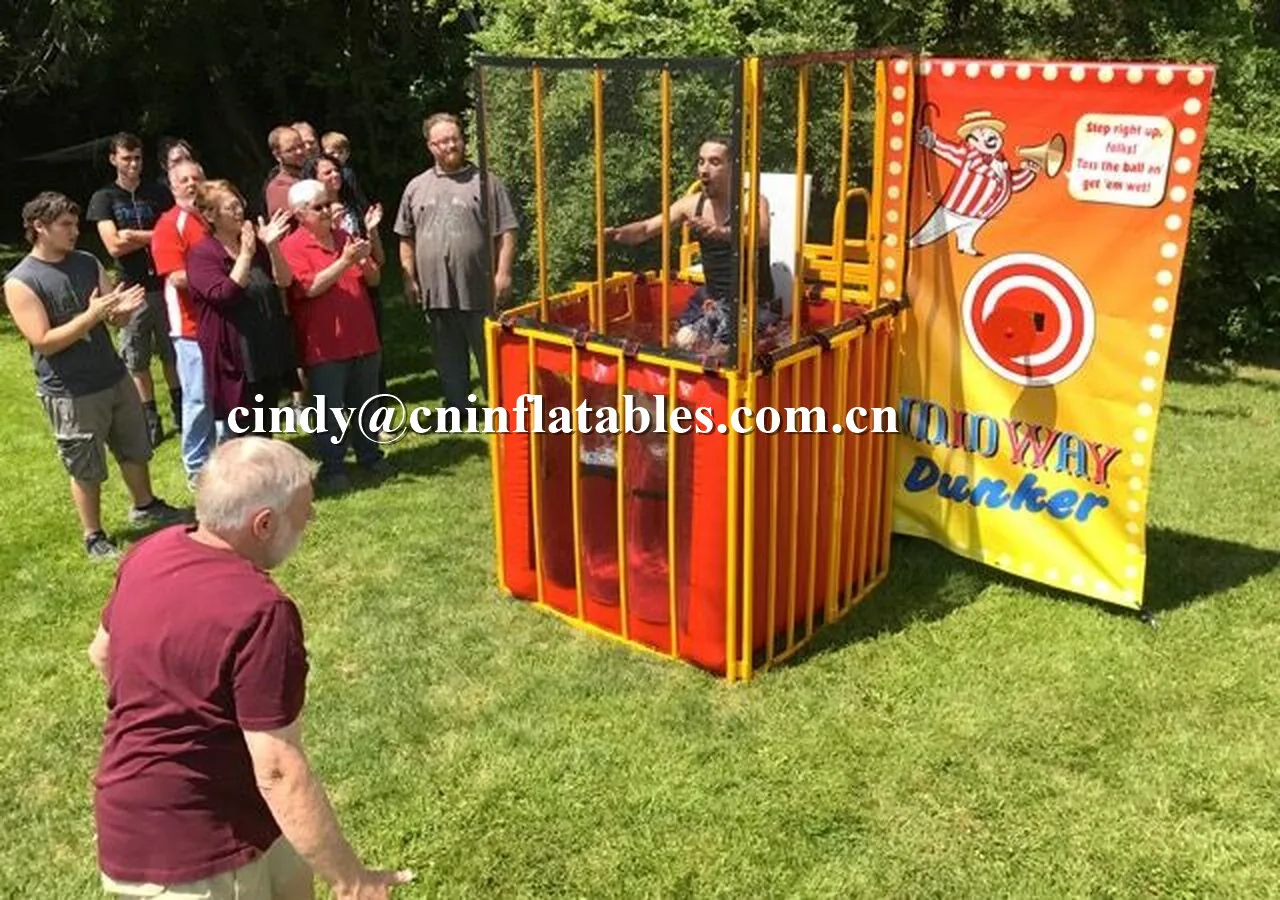 Dunk Tank Game - Summer Water Splash Fun for All Ages