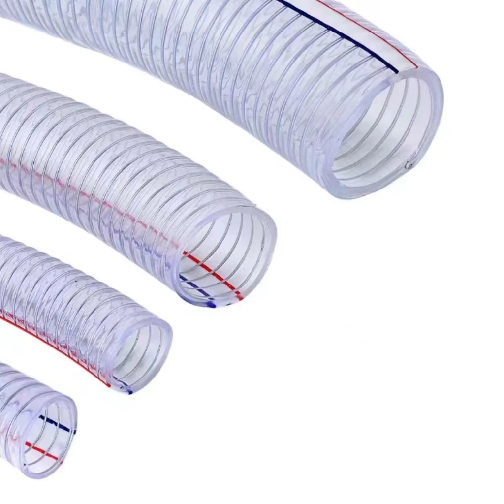 High Quality Transparent Pvc Hose Pvc Steel Wire Hose Steel Wire ...