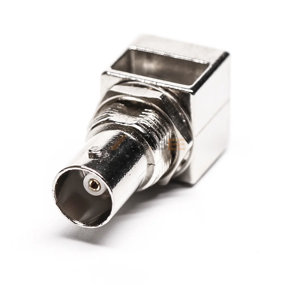 BNC Straight Jack Coaxial Connector Surface Mount Bulkhead 75 Ohm ...