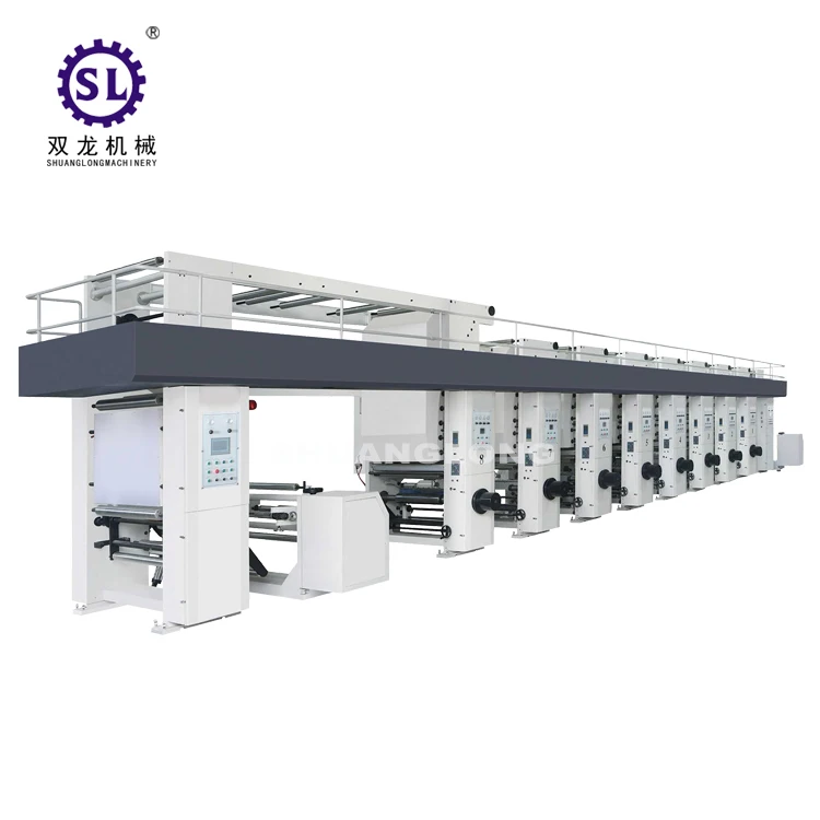 Used Automatic Register Roto Gravure Printing Machine Film Printer ...