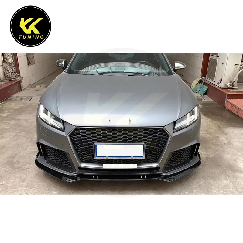 TTRS Style Body Kit ABS+PP Front Bumper WIth Grille For Audi TT 2014 ...