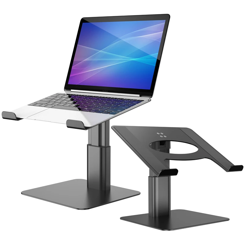 New Ergonomic Adjustable Laptop Stand Portable Aluminum Laptop Riser ...