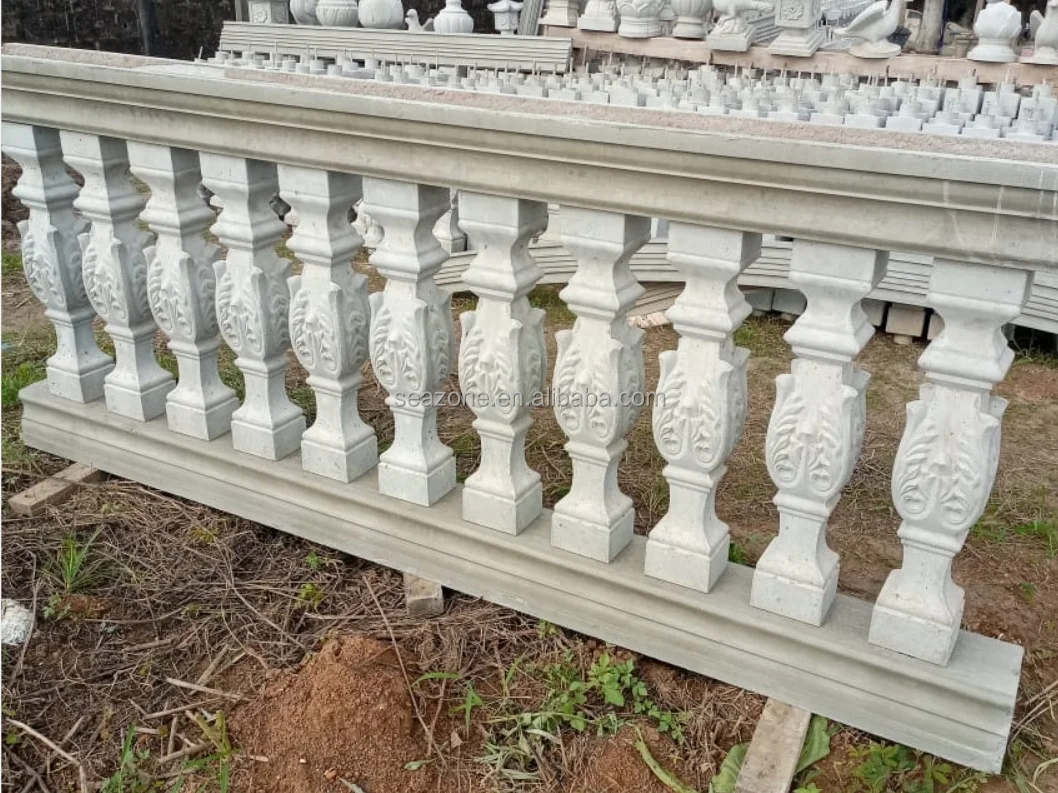 Concrete Precast Baluster Handrail Fence Molds for Outdoor Garden ...