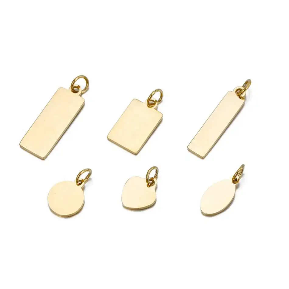Wholesale Stainless Steel Logo Tags Jewelry Engrave Name Logo Plate Diy ...