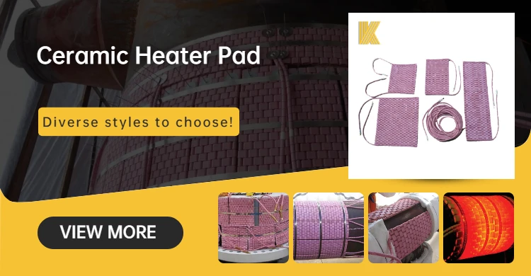 Customized Pre-Welding Heat Treatment Flexible Heater PWHT Ceramic Pad ...