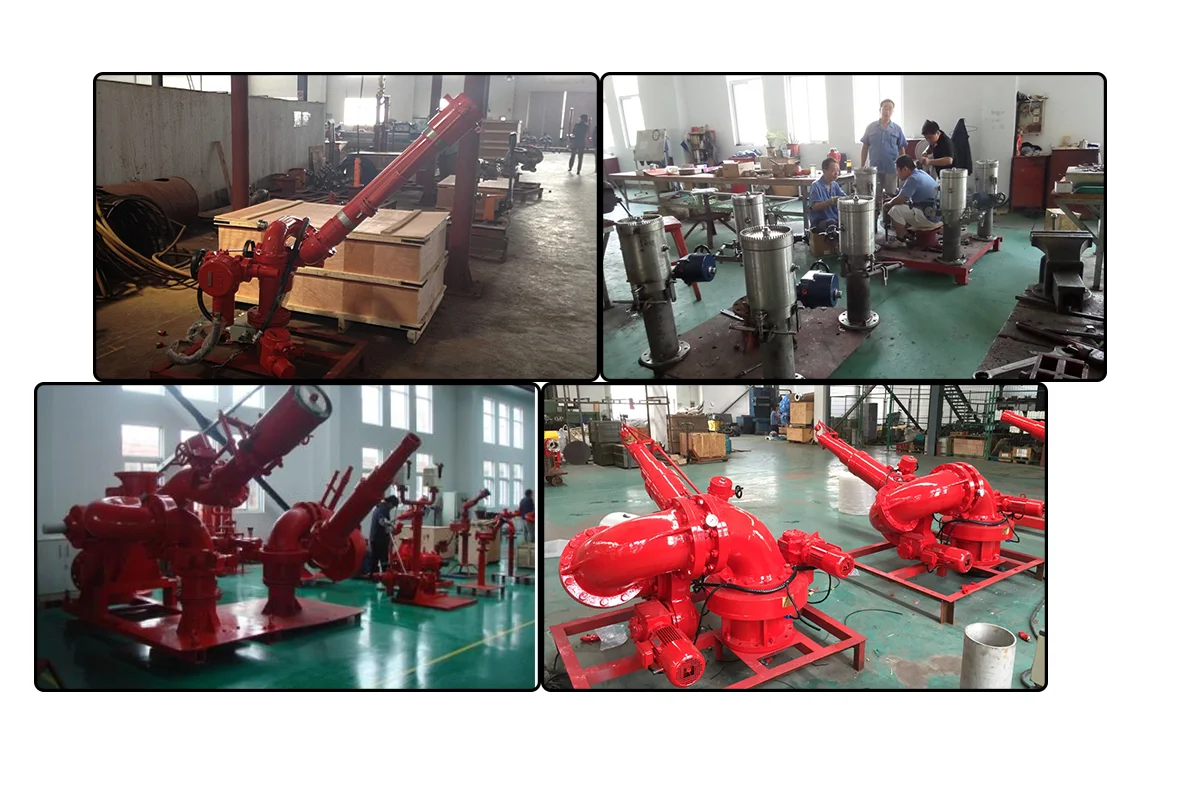 Marine Fire Fighting System - 1200m3/h Fire Water Monitor