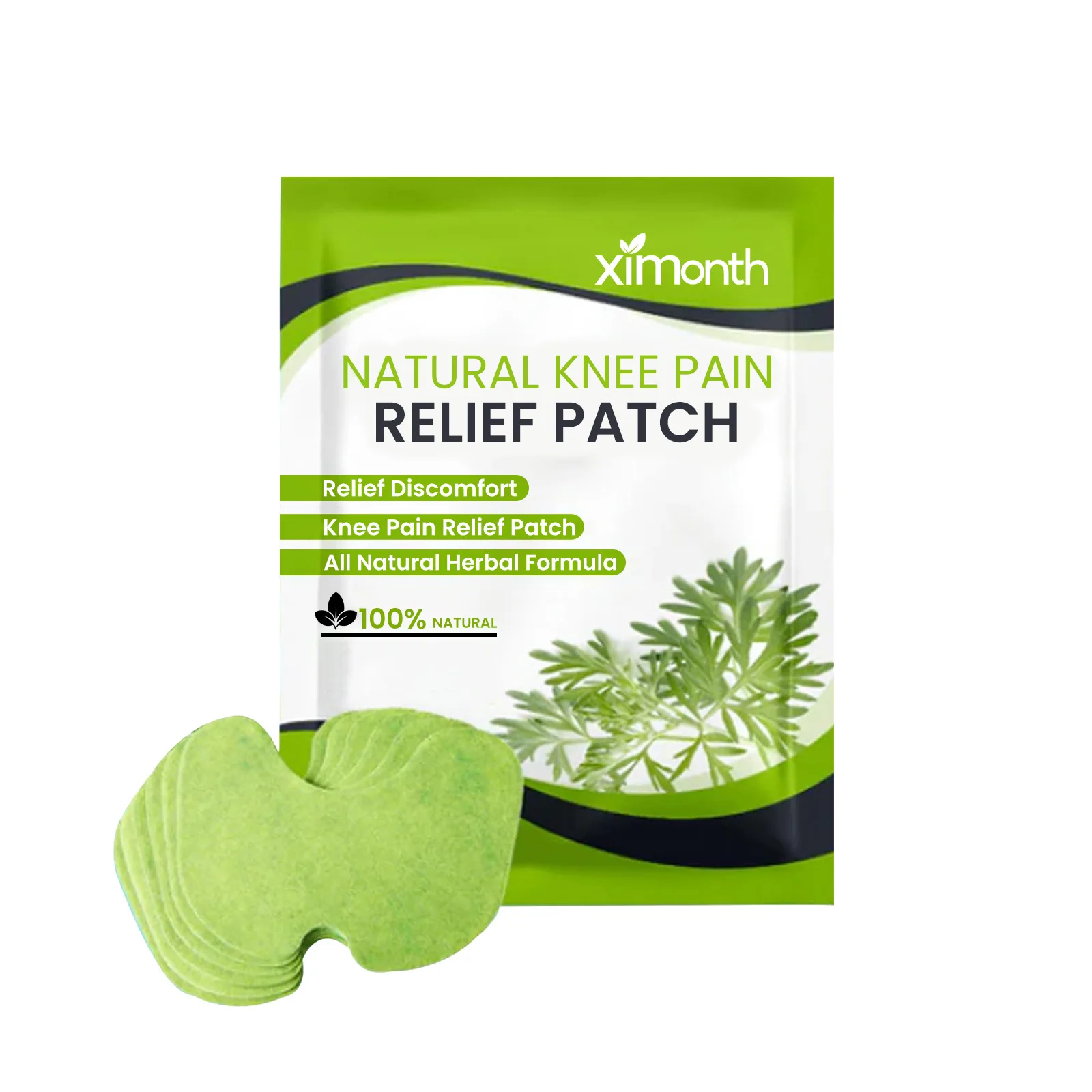 OEM Knee Joint Pain Decrease Patch Natural Ingredients Wormwood Self-adhesive Sports Injuries ...