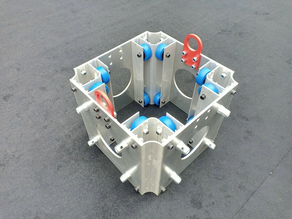 12 Inch Square Box Truss Ground Support Sleeve Block