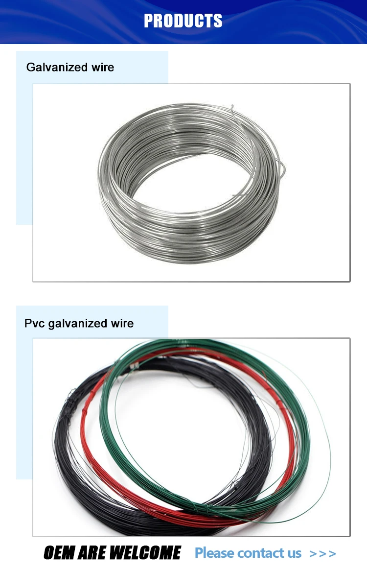 Wholesale Low Price Galvanized Binding Wire Galvanized Steel Wire Hot ...