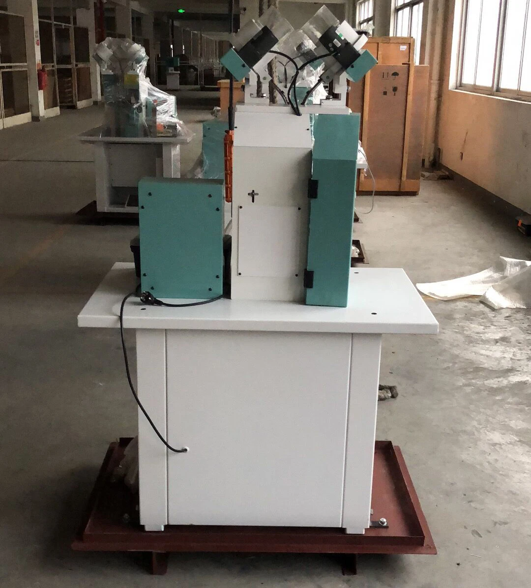 Leather Fabric Belt Punching Riveting Eyelet Press Machine