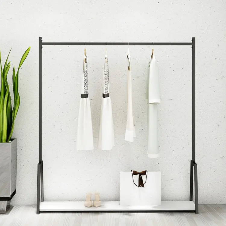 Metal Clothing Display Stands for High End Showrooms