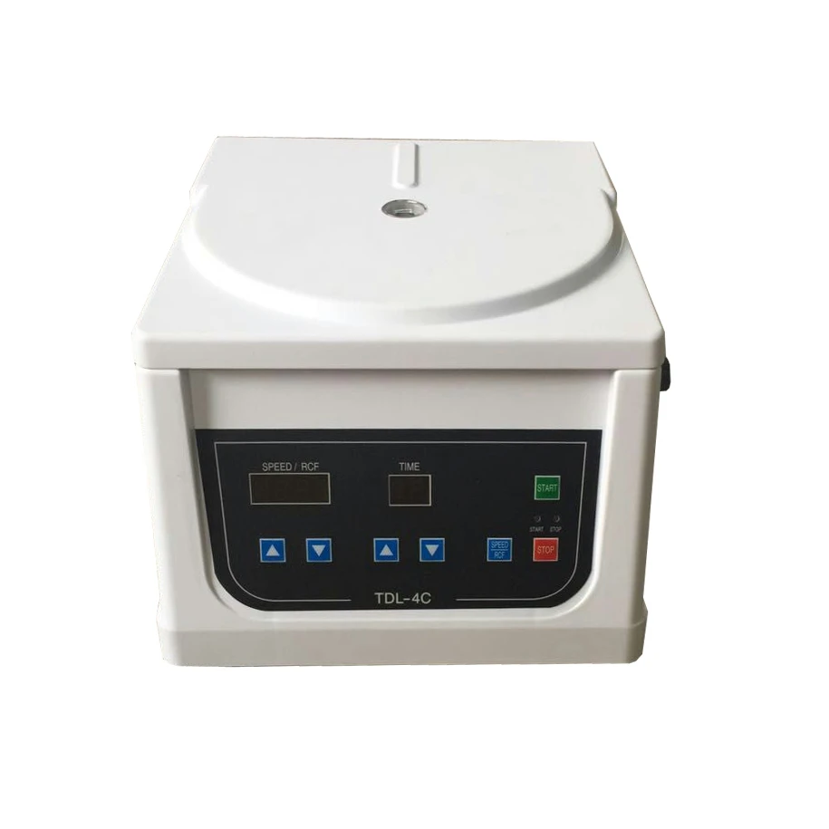 Chincan Tdl-4c Benchtop Low Speed Centrifuge 4000rpm 1800xg 8*20ml / 12*15ml Angle Rotors Serum ...