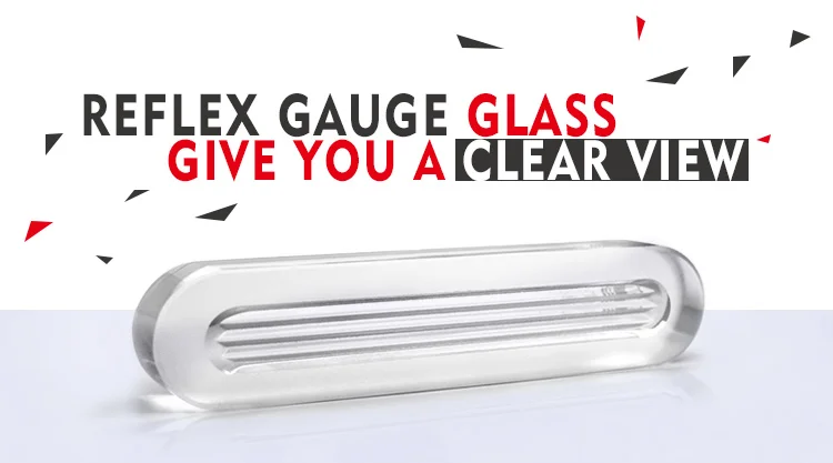Level Indicator Transparent Glass Level Indicator Tank Gauge Sight ...