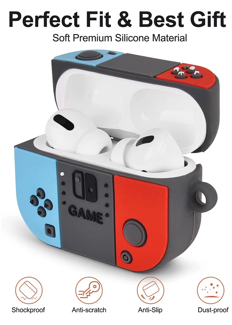 Luxury Designer 3d Cute Cartoon Soft Tpu Earphone Cover Silicone ...