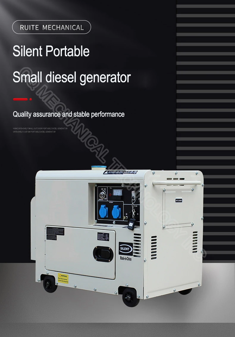 10kw Electric Portable Diesel Generators for Reliable Power