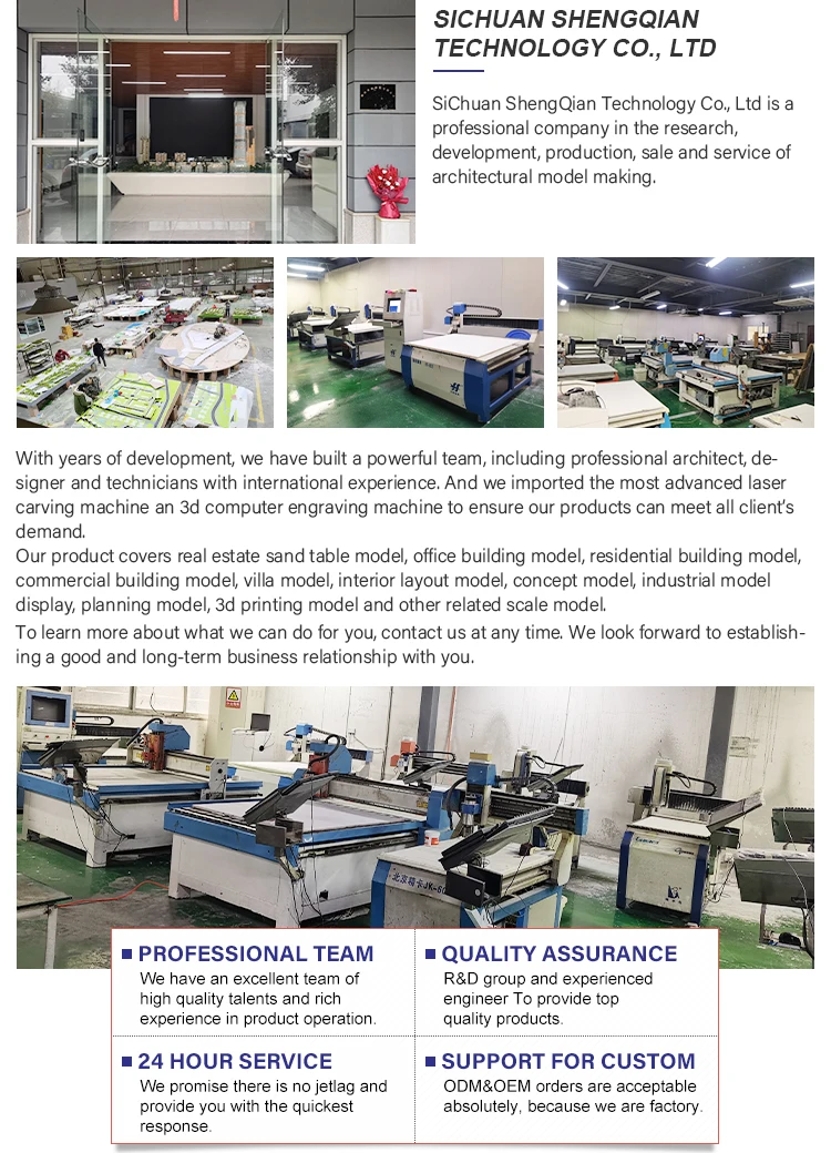 Custom Sand Table 3d Model 1:50/1:100/1:1000 Architectural Scale Model ...