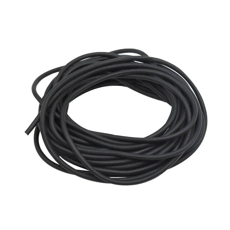 Epdm Foam Round Black Slurry-stopping Sponge Rubber Strip Waterproof ...