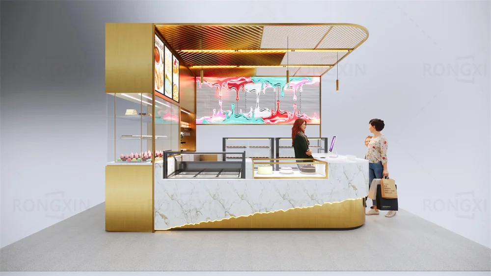 Customized Attractive Kiosks Design for Shopping Malls