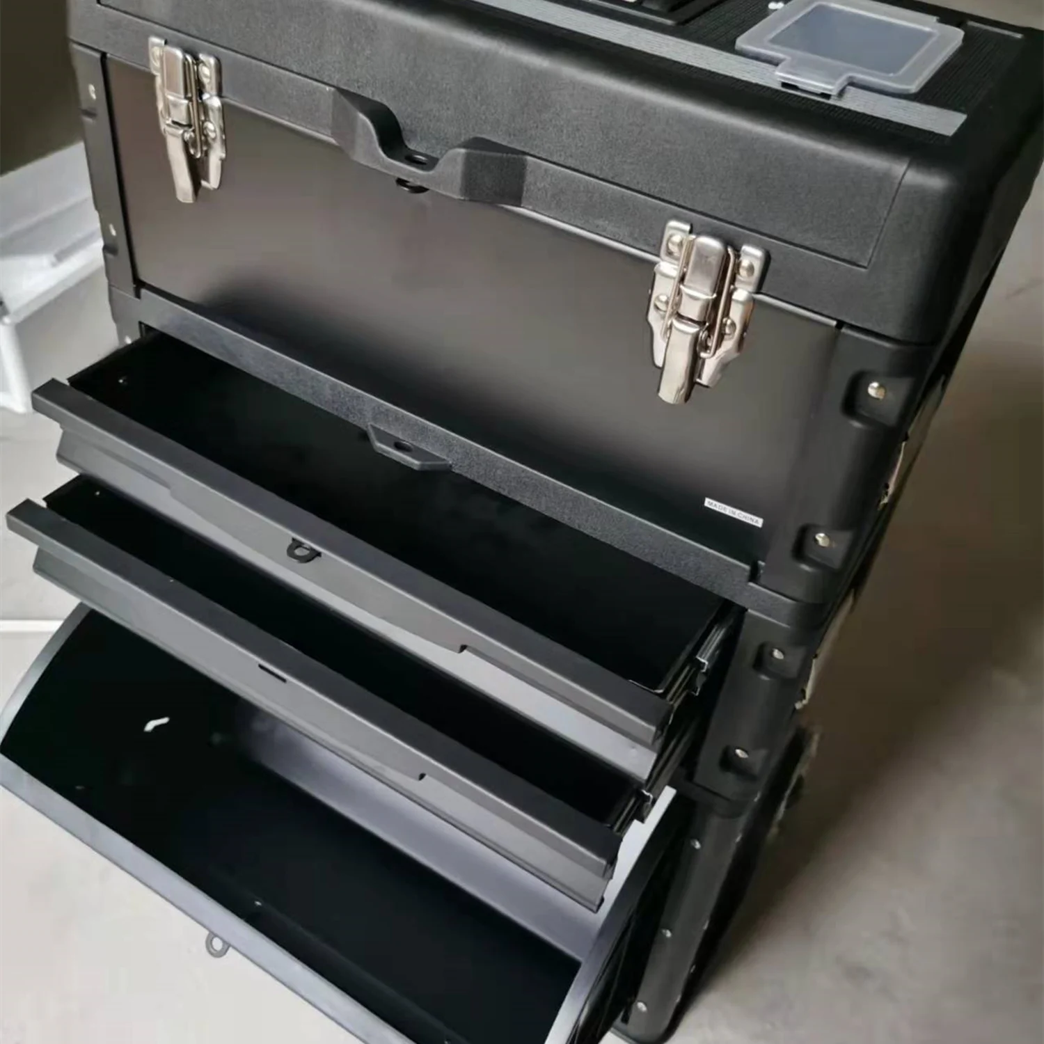 Factory Directly Sell Tools And Instrument Tool Box With Wheels,Empty ...
