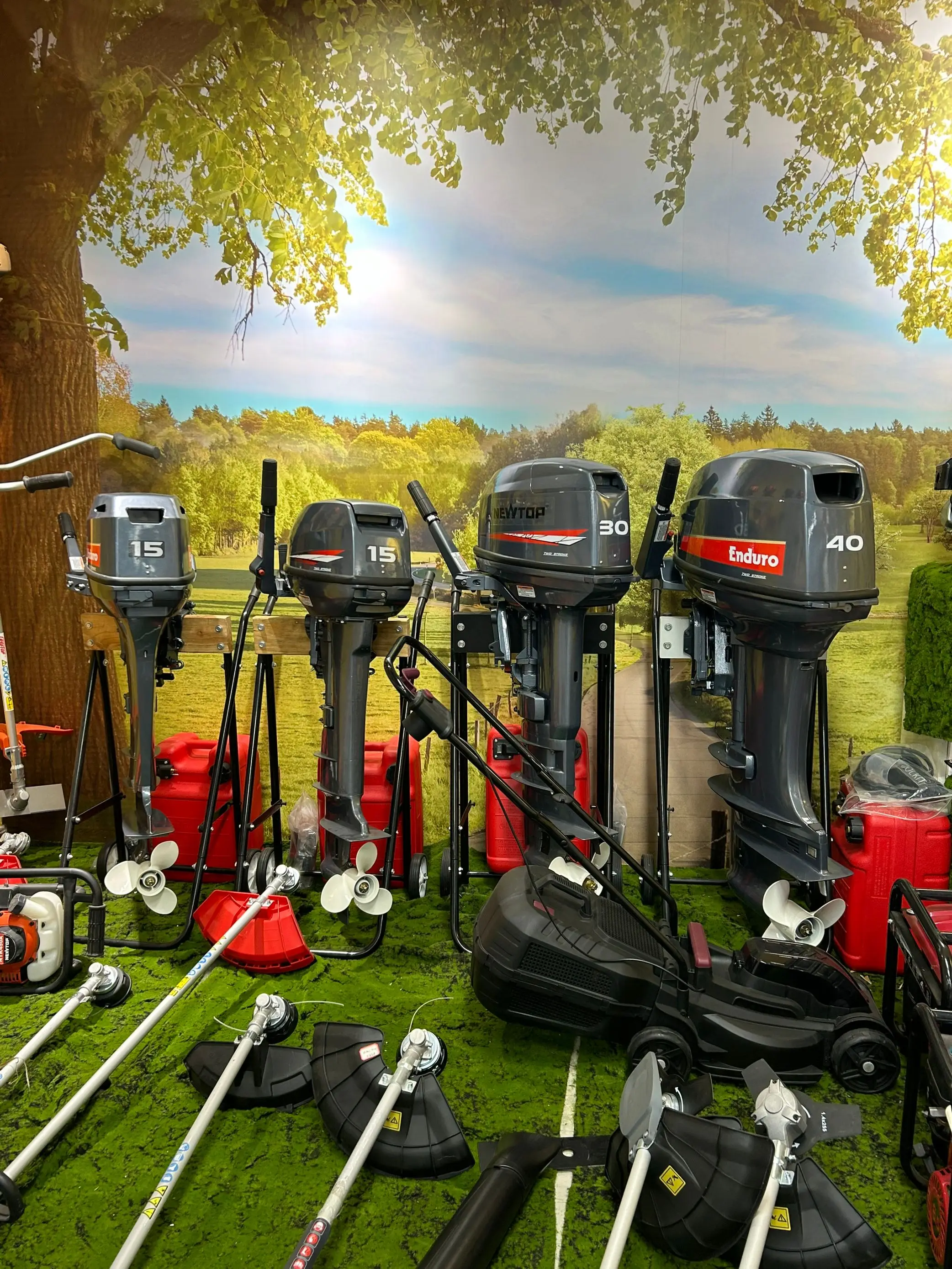 Marine Products Outboard Motor 15Hp Gasoline Board Engines 2 Stroke ...
