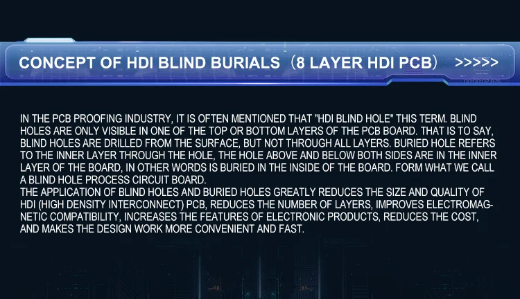 Multilayer Custom Pcb Stack Design Blank Circuit Boards Rigid-flex Fr4 Materi 8 Layer Hdi ...