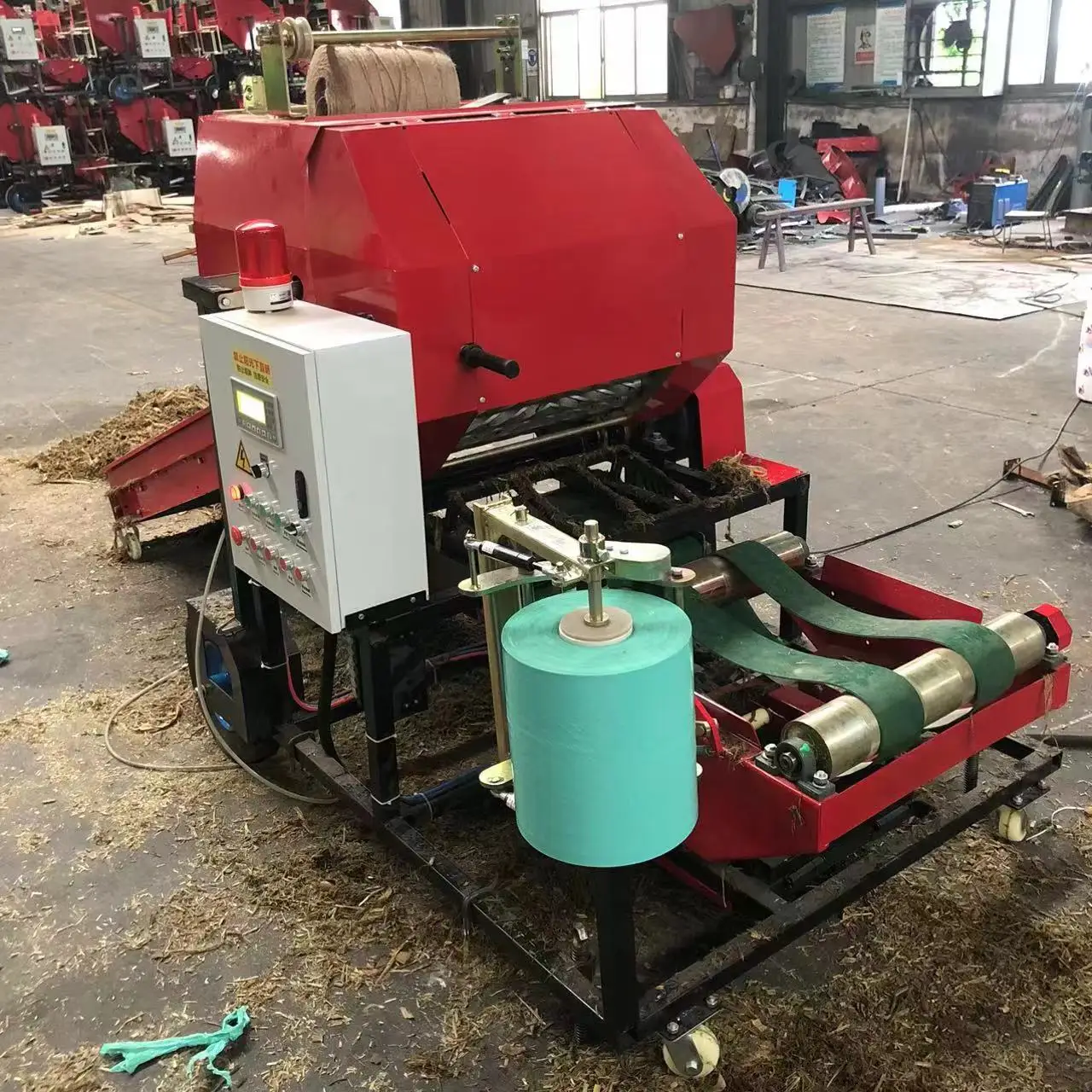 Small Maize Silage Hay Baler Straw Baler Machine for Agricultural ...