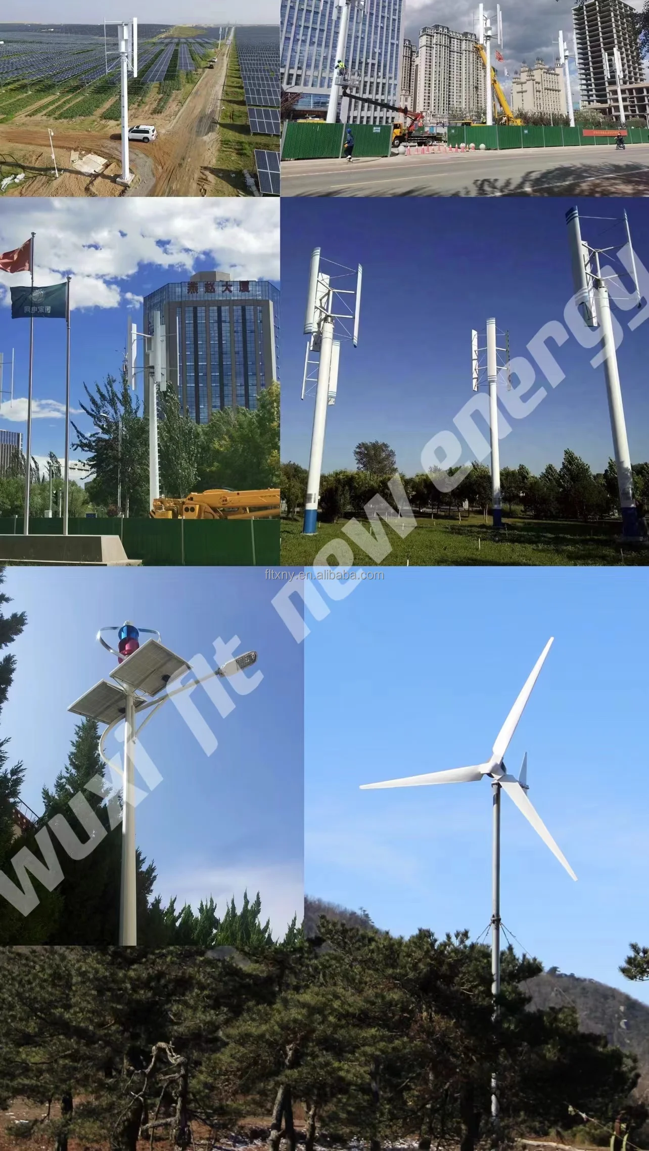 1000w off Grid Wind Power Free Energy System 12v 24V /48v With MPPT ...