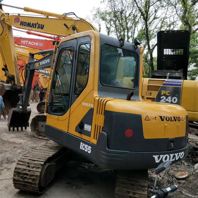 Used Excavators Mini Excavators Volvo Ec55 Ec55d Ex60 Construction ...
