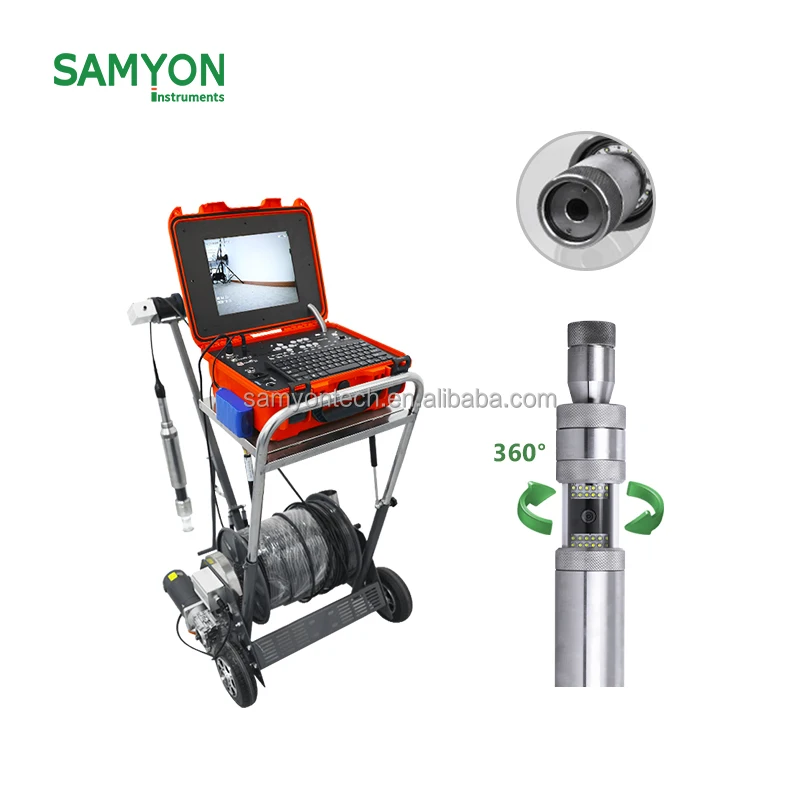 Borehole Under Vehicle Downhole Deep Water 12 Inch Hd Inspection 200m ...