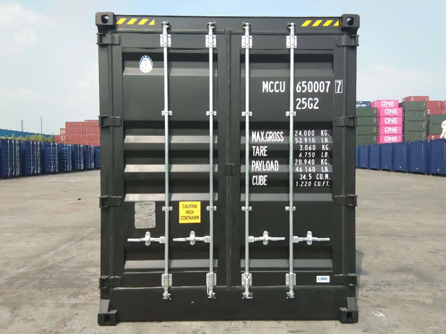 20ft 40ft 40hc Iso Type Dry Cargo Steel Container - Buy 20ft Shipping ...