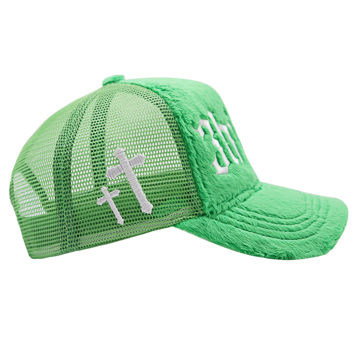 Shop Our 5 Panel Logo Embroidered Mesh Custom Velvet Trucker Hat