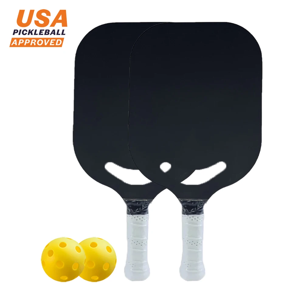 Usapa Approved Carbon Fiber Pickleball Paddles - Durable & Versatile