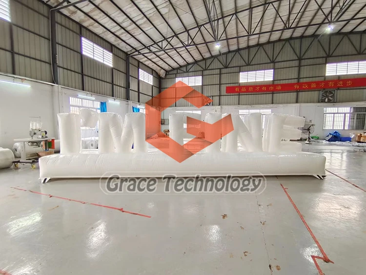 Giant Alphabet Letters - Eye-Catching Inflatable Lighting