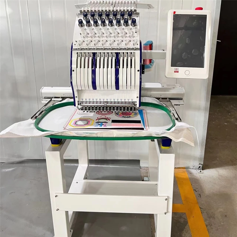 Commercial Use Automatic Interlining Multi Needle Industrial Embroidery ...