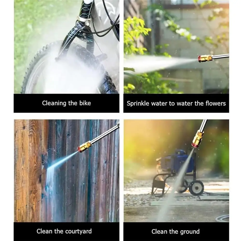 High Pressure Portable Wash Gun - Cordless Cleaning Power