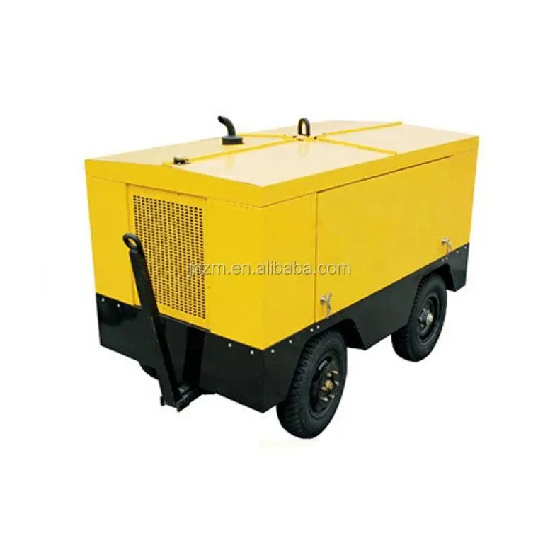 Portable Mine Air-compressors Screw Air Compressors Automatic Control ...