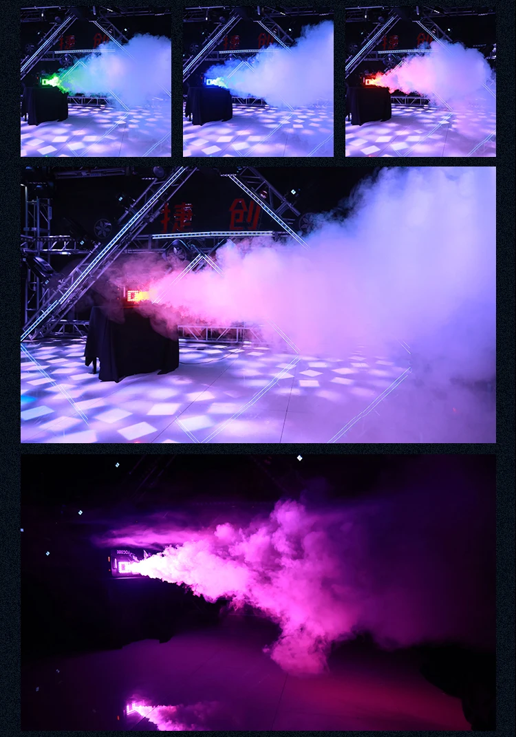 1500w/3000w LED Air Column Fog Smoke Machine for Weddings