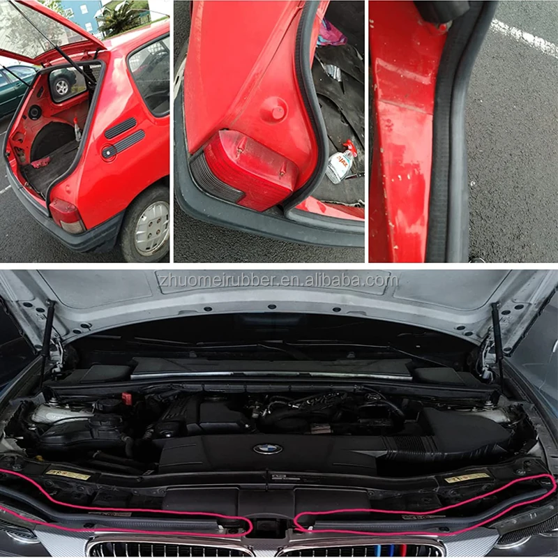 EPDM Rubber Sponge Pinchweld, Toolbox Car Van Boot Door Seal 23*11 mm ...