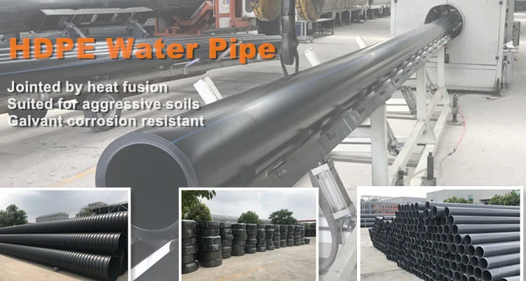 Dn110-800 Tube Polyethylene Double-Wall Corrugated HDPE Pipe
