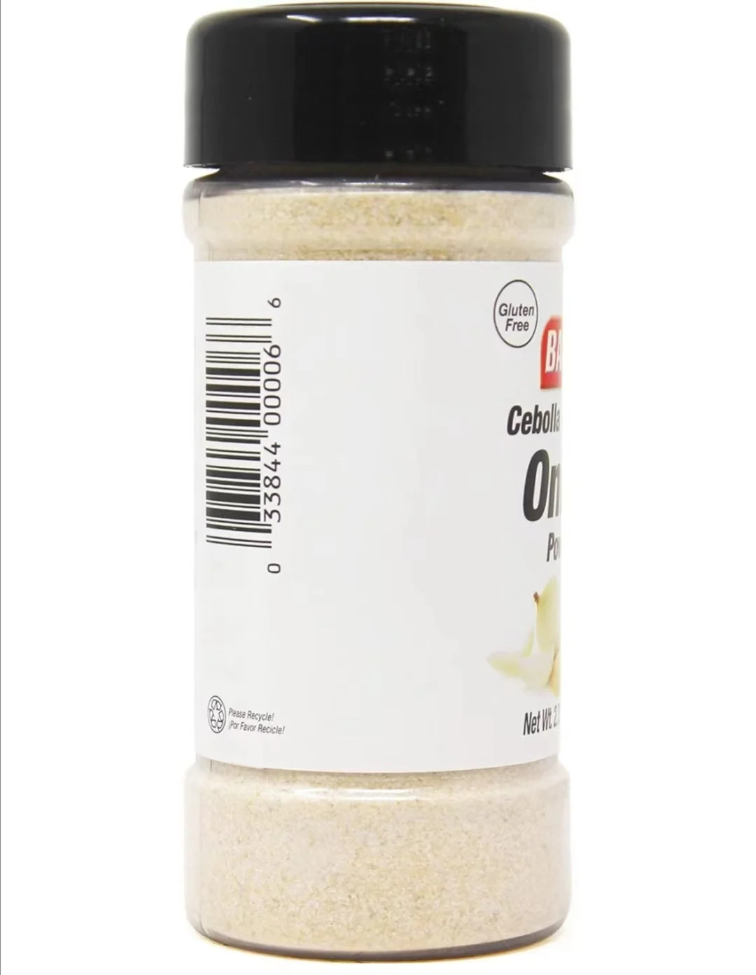 Canned Onion Powder Label Custom Condiment Label Personalized Self ...