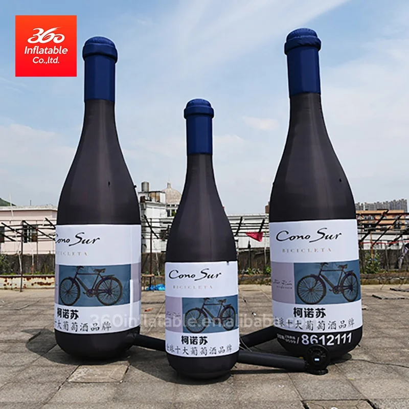 giant inflatable wine bottle inflatable champagne bottle inflatable ...