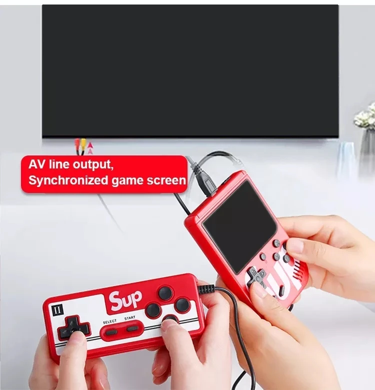 Sup Portable Video Handheld Game Single Double Player Retro Portable ...