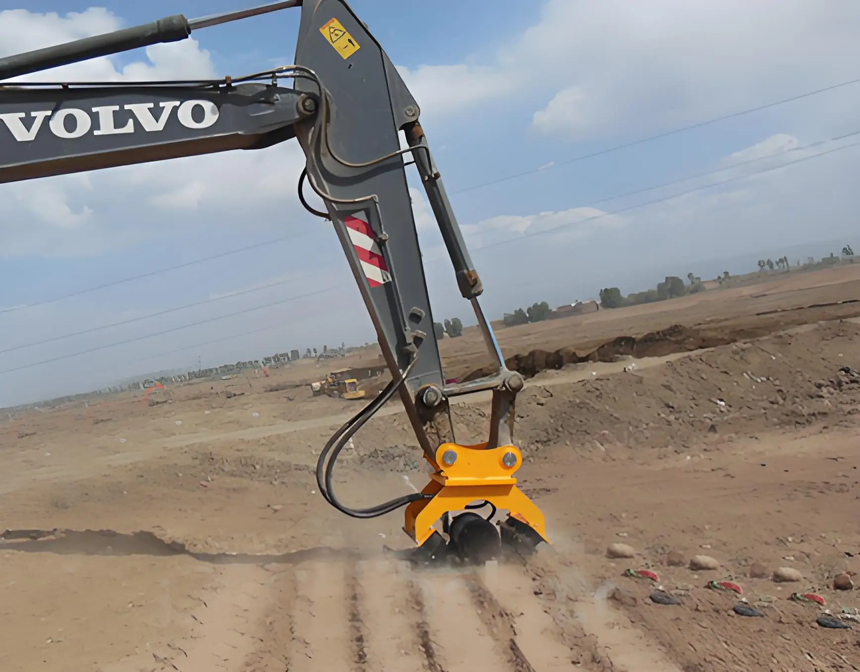 Hitachi ZX100 Hydraulic Soil Plate Compactor Compaction Force Plate ...