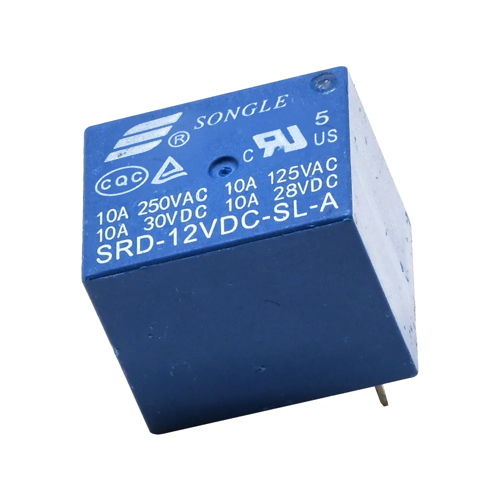 SRD Relays - Reliable 3V, 5V, 6V, 9V, 12V, 24V, 48V Options