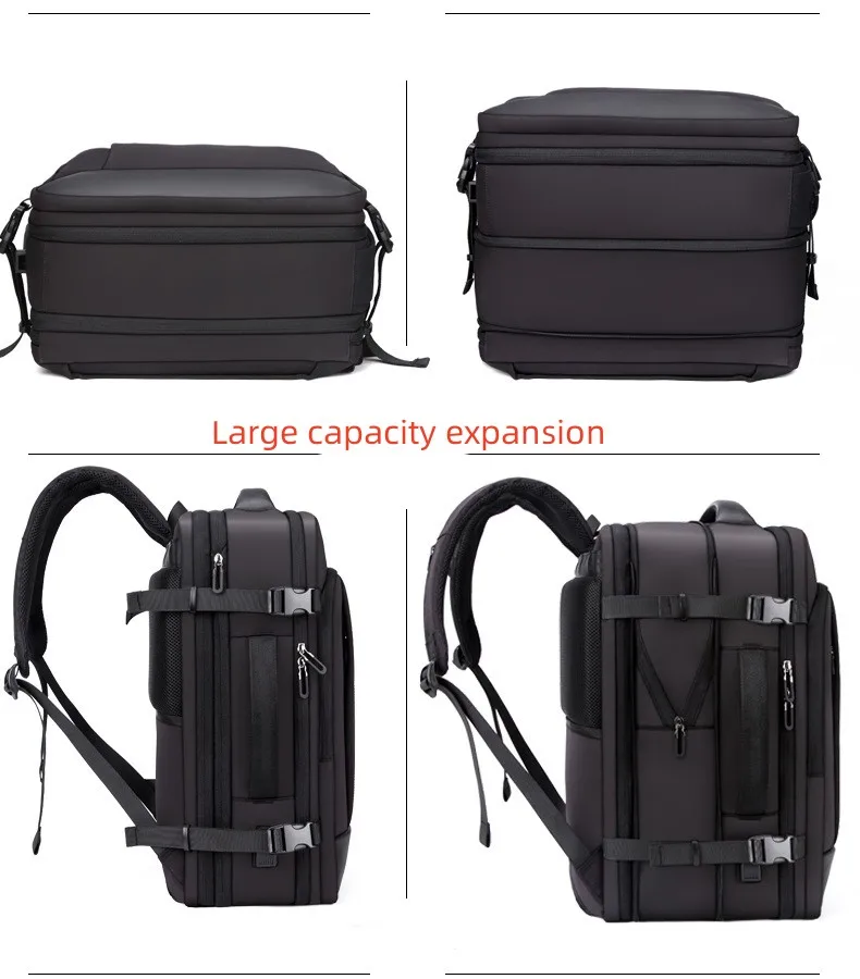 Large Capacity Travel Backpack - Smart & Secure Laptop Bag