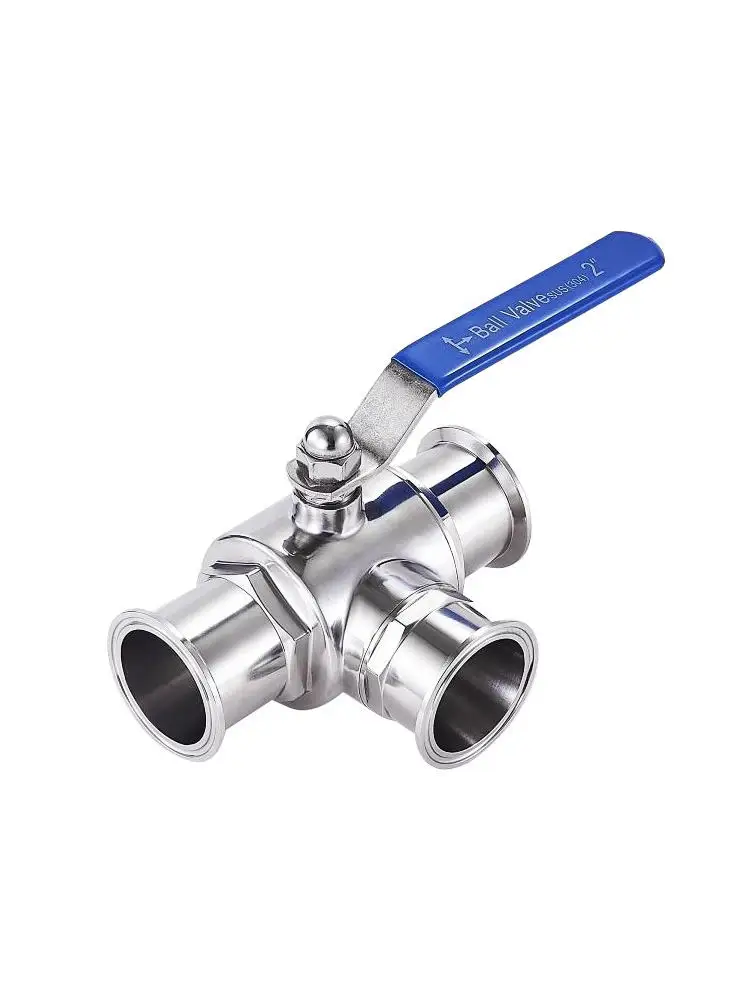 3-way Valves Clamp Ball Valves Sanitary Quick Fit Ball Valves - Buy ...