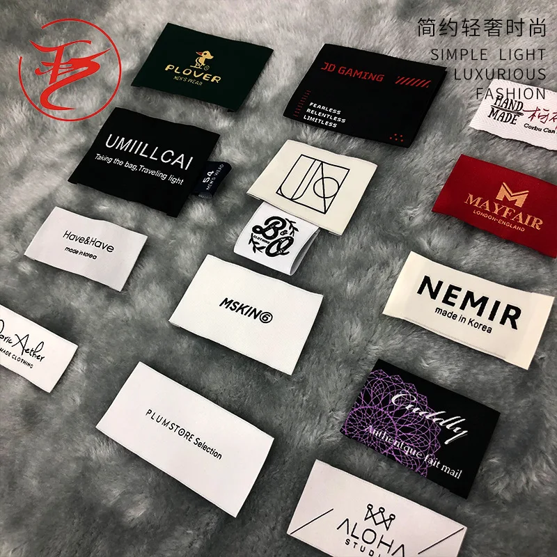 Custom Fashion Logo 3d Embossed Silicone Logo Clothing Woven Labels ...