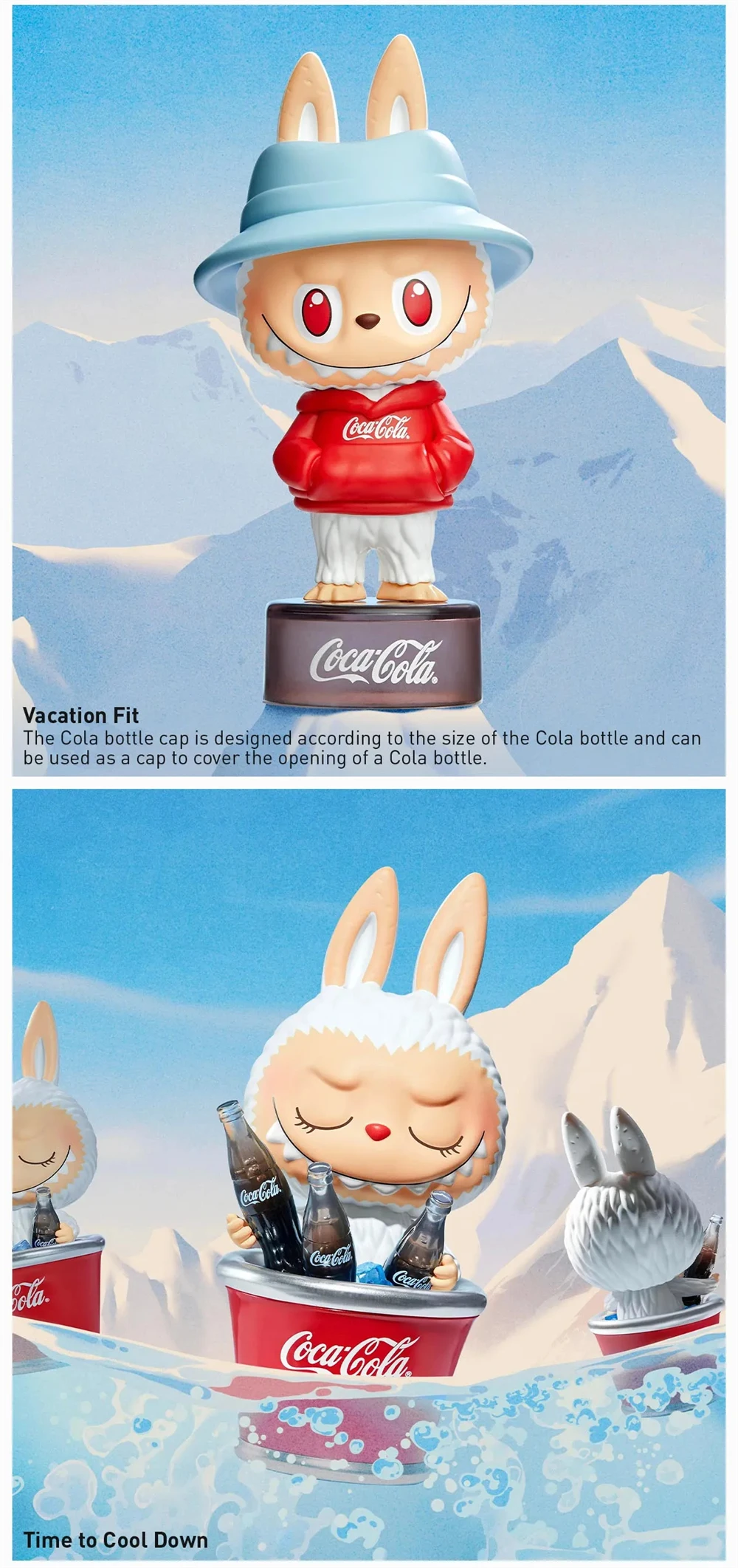 Popmart Labubu COCAA-COLAA SERIES Toys - Cute Mystery Boxes
